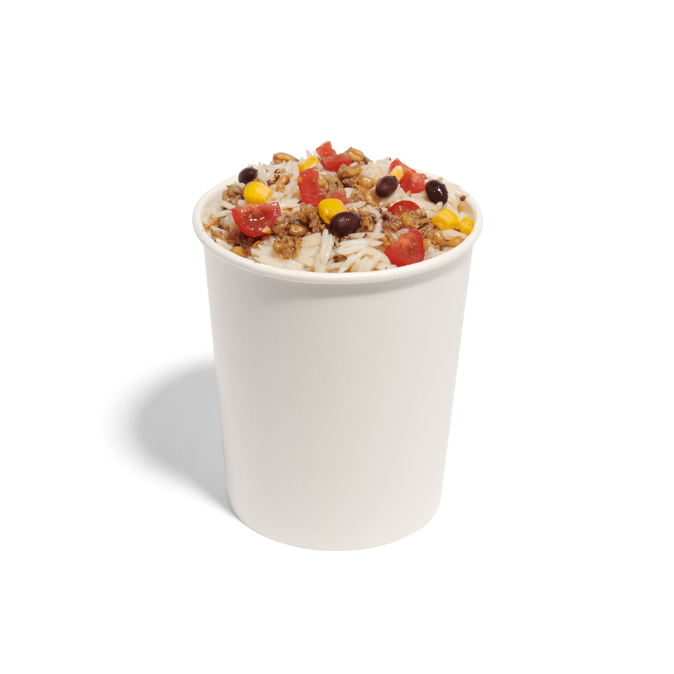 500x 32oz White Paper Food, Soup Container Bowl - Medium Takeaway Pots ...