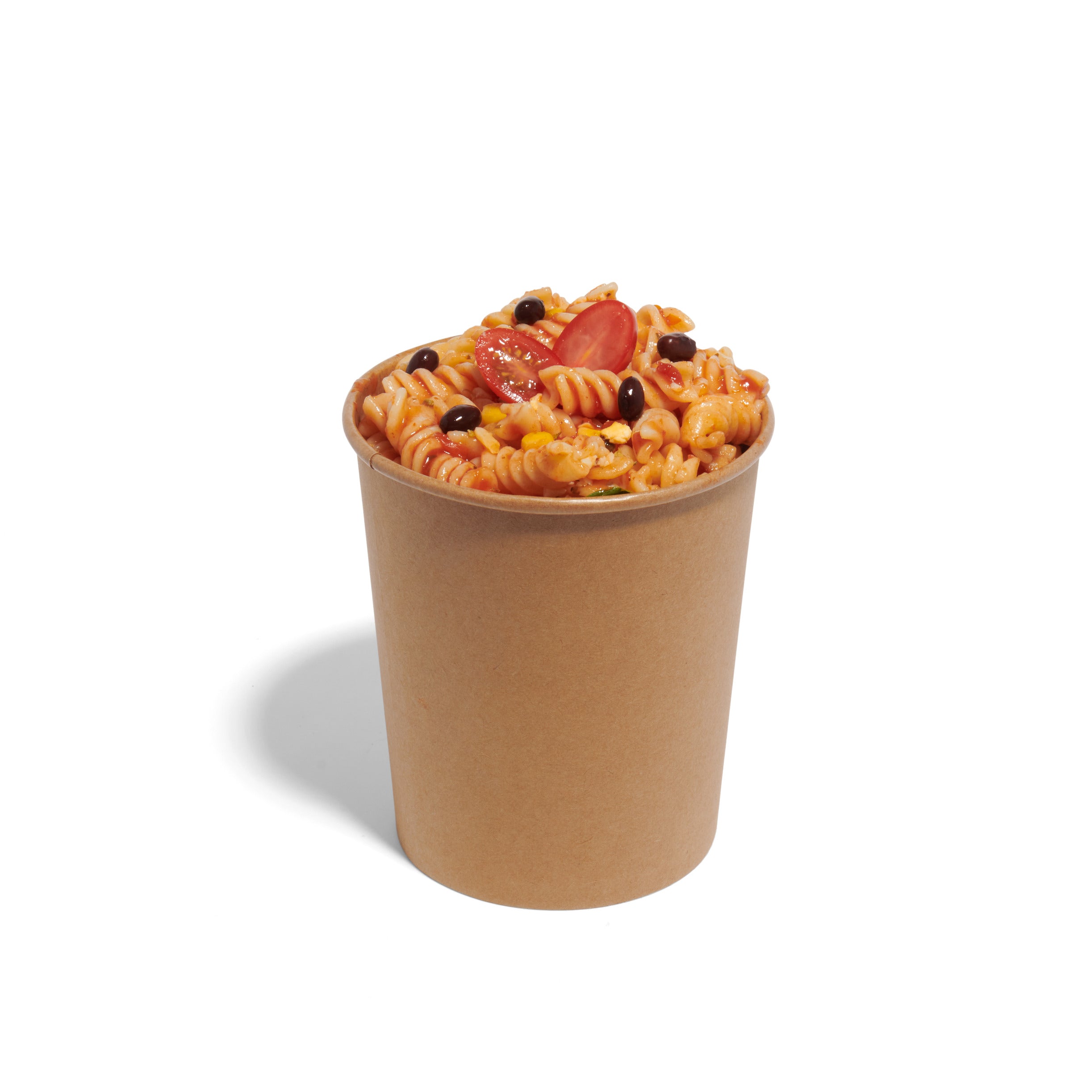 500x 32oz Kraft Paper Food, Soup Container Bowl - Takeaway Pots / Tubs