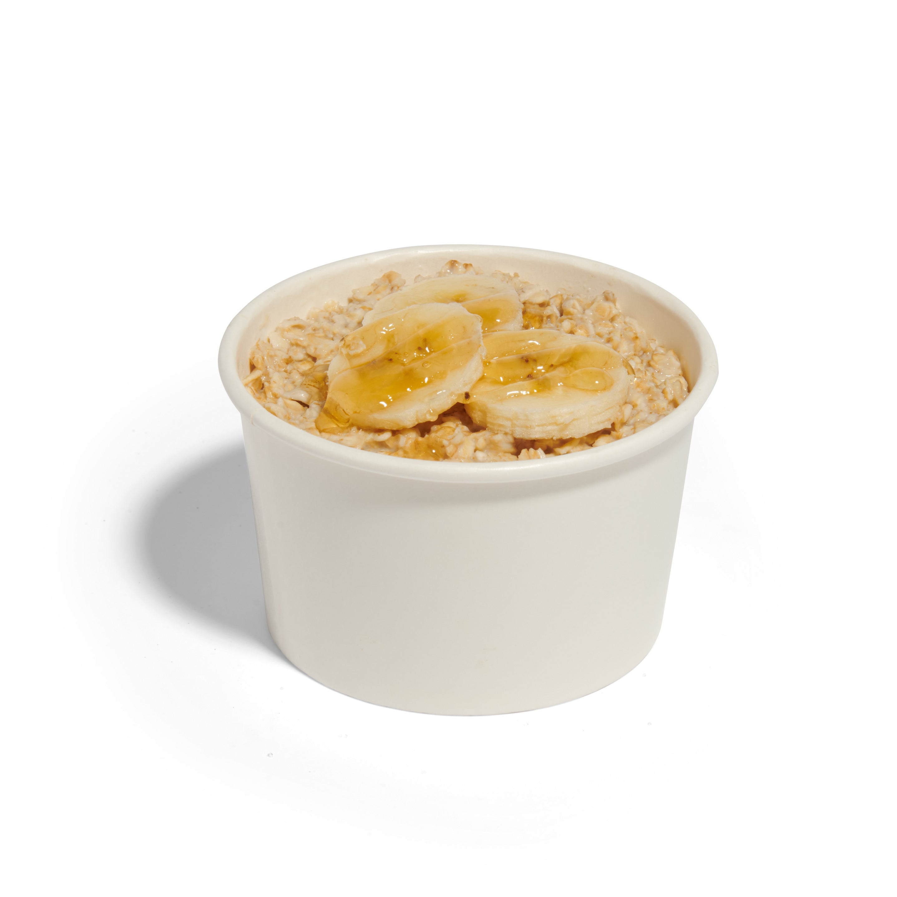 500x 8oz White Paper Food, Soup Container Bowl - Small Takeaway Pots / Tubs