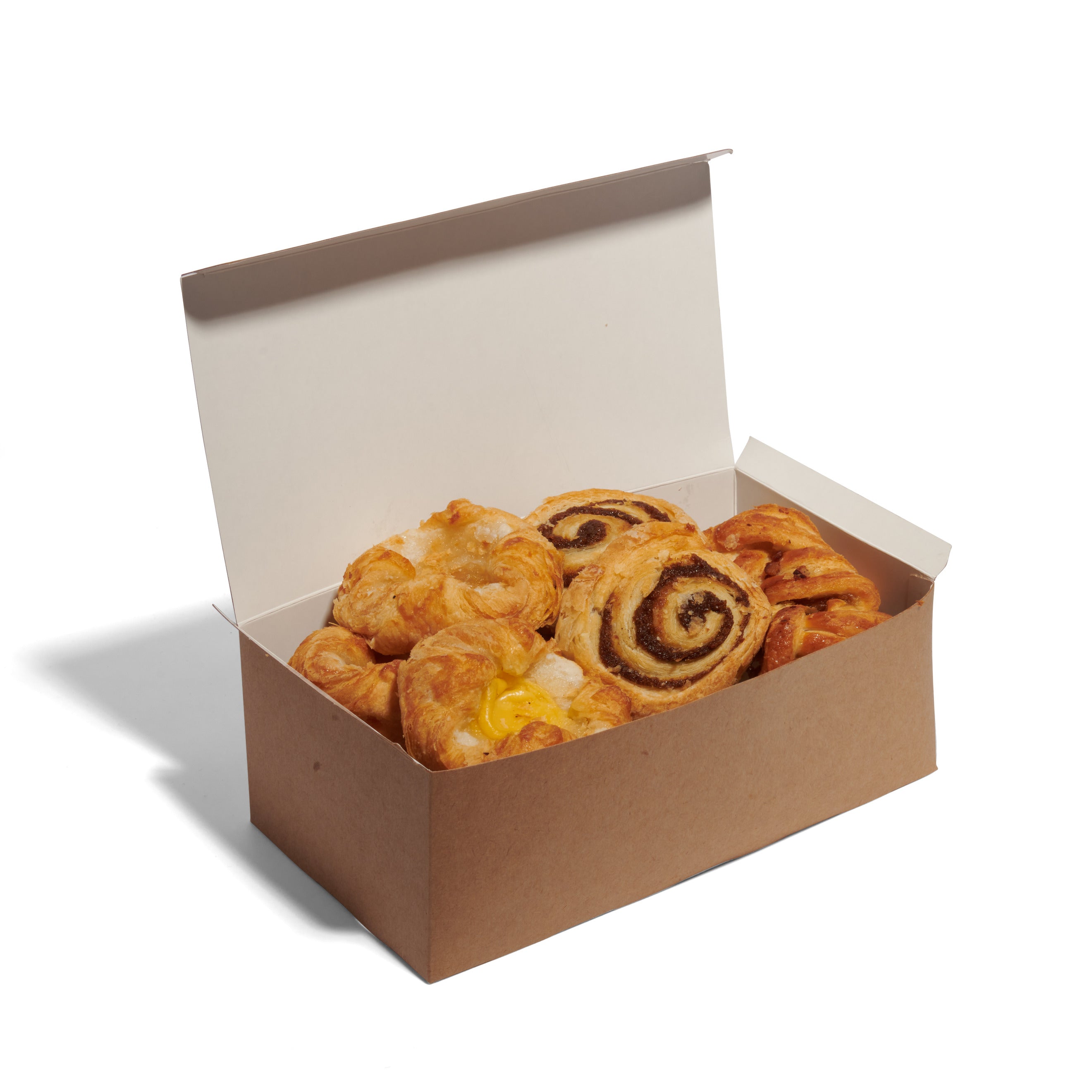 250x Kraft Paper Takeaway Food Box | Bakery, Dessert Boxes & Chicken ...
