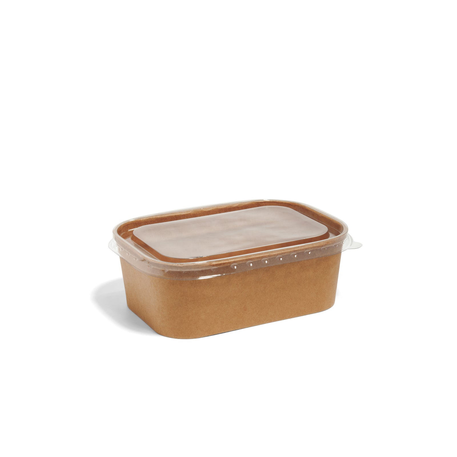300x 750ml Rectangular Kraft Paper Food Containers| Meal Prep Boxes Eco