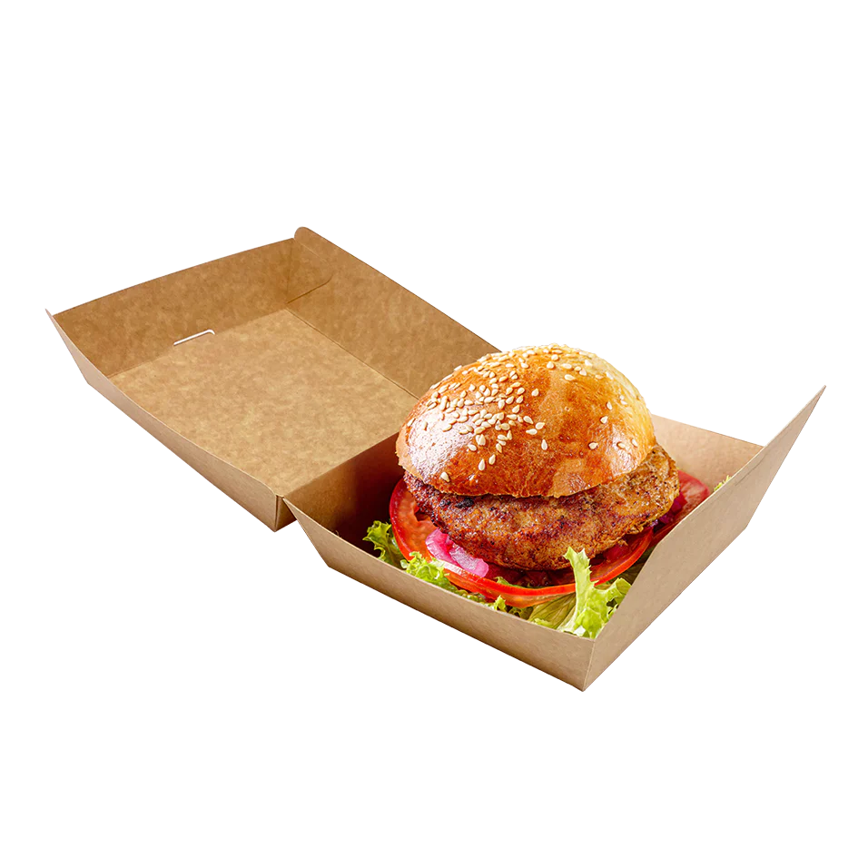 Large Kraft Clamshell - 250pk