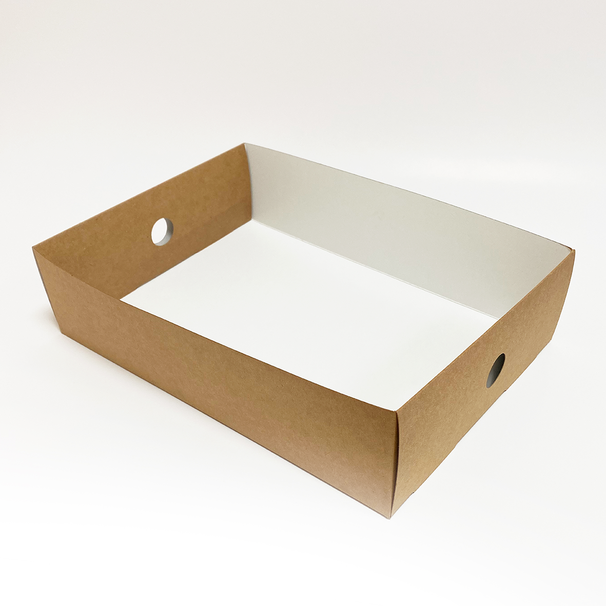 Medium Kraft Platter Box Full Inserts - 50pk