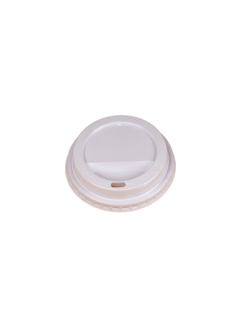 1000x White 12oz & 16oz Sip Through Lids For Disposable Coffee Cups